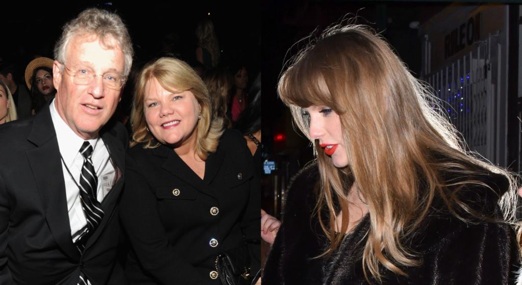 Taylor Swift is crying as she sees her parents get back together after ...